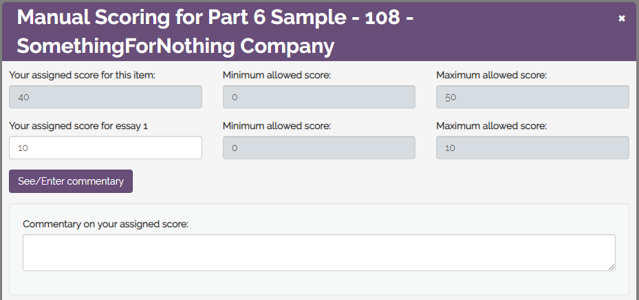 Exam Grading Manual | Institute of Certified Records Managers